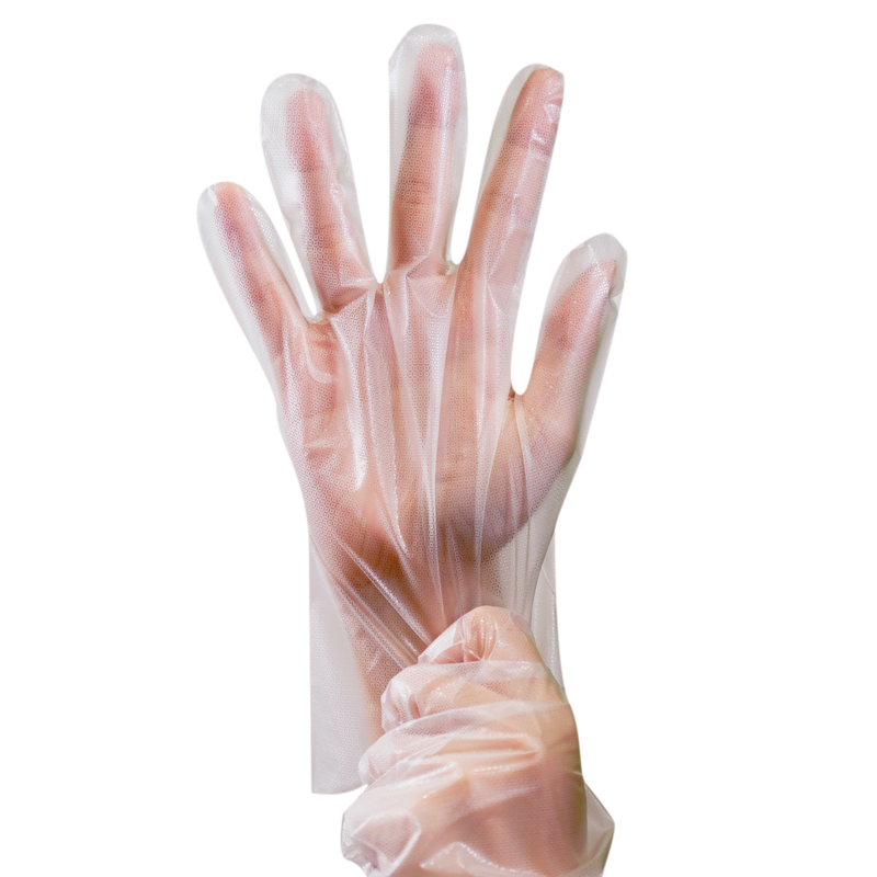 White Disposable TPE Thermoplastic Elastomer Gloves | Pidegree